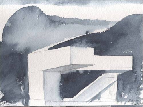 Steven Holl: Sketches, Watercolors, Collages