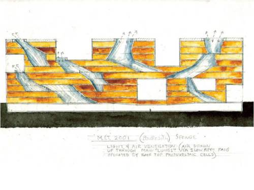 Steven Holl: Sketches, Watercolors, Collages